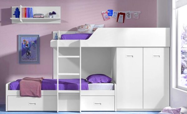 LITERA TREN JUVENIL VITTA* - Muebles Detena
